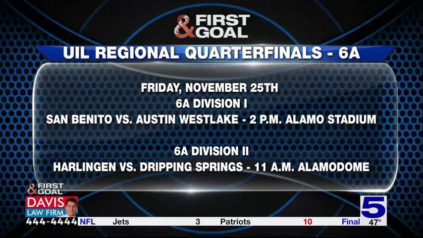 UIL Regional Semifinals Schedule