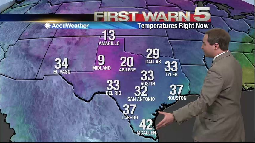 Thursday's Weather 6 a.m.