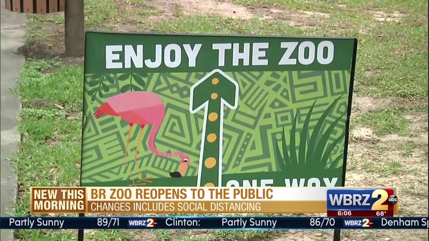 BR Zoo Reopens to the Public