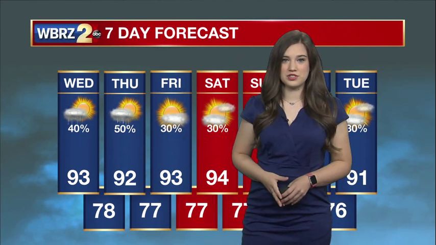 Wednesday Morning Video Forecast - Marisa