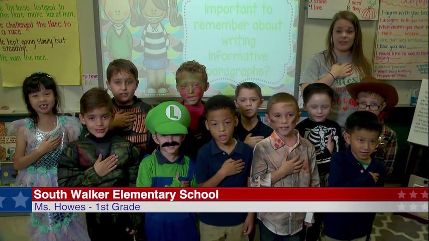 The Pledge of Allegiance: South Walker Elementary School - Ms. Howes ...