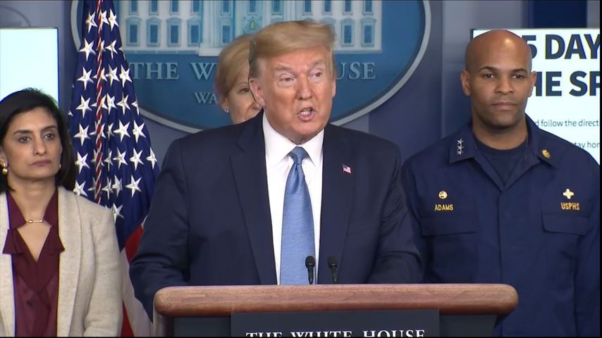 WATCH: Officials to update on COVID-19 at White House