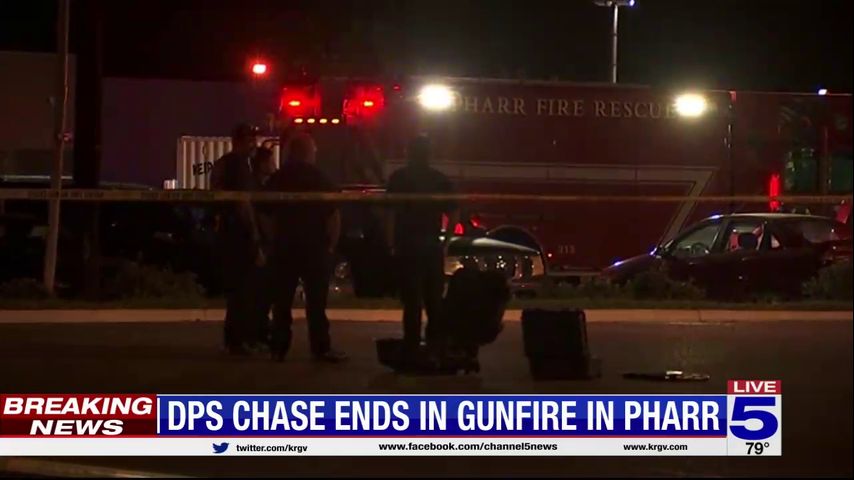 DPS: Police pursuit ends with officer-involved shooting in Pharr