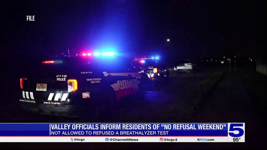 Valley officials inform residents of No Refusal weekend