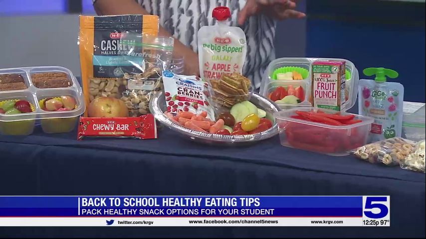Valley dietician offers ideas for healthy school snacks and lunches for ...