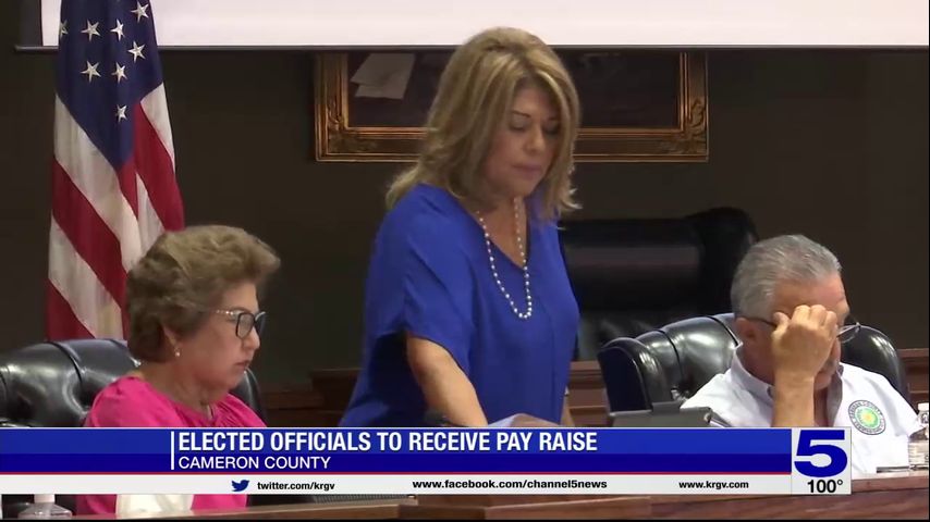 Cameron County commissioners approve $6K pay raise for elected officials