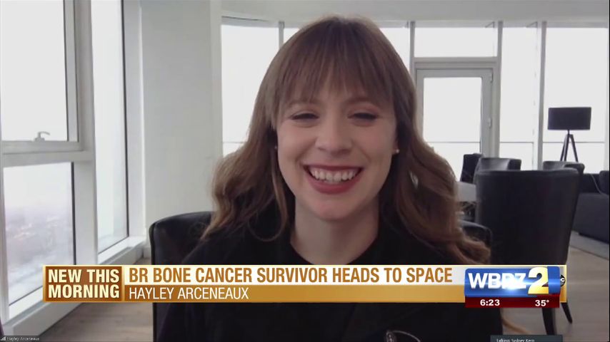 Louisiana native, St. Jude spokesperson prepares for space flight