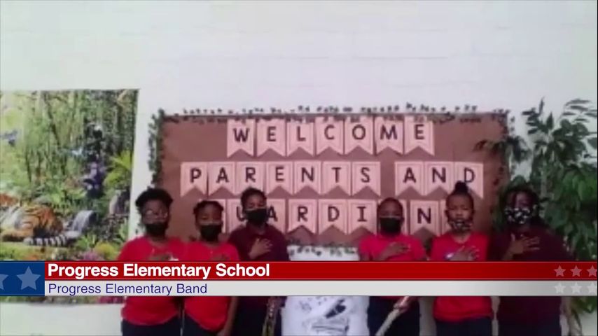 The Pledge of Allegiance: Progress Elementary School - PES Band