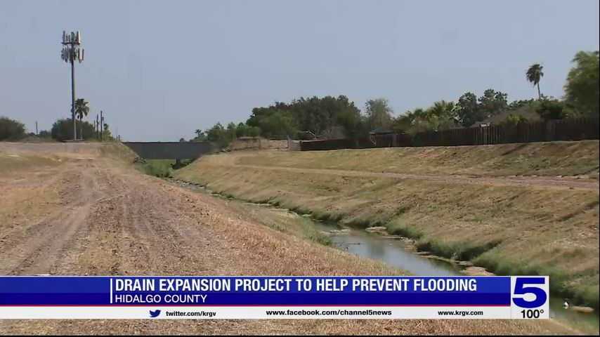 Hidalgo County Precinct 4 breaks ground on drainage expansion project