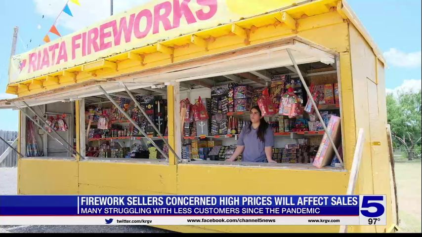 Higher prices seen on Valley firework stands