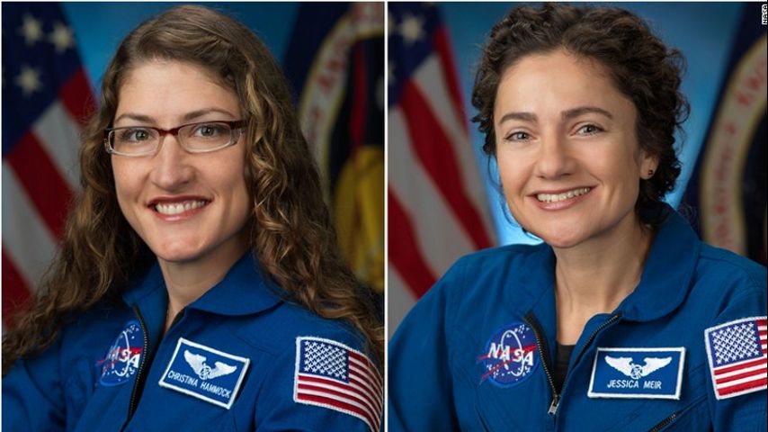 Two NASA astronauts to conduct first all-female spacewalk
