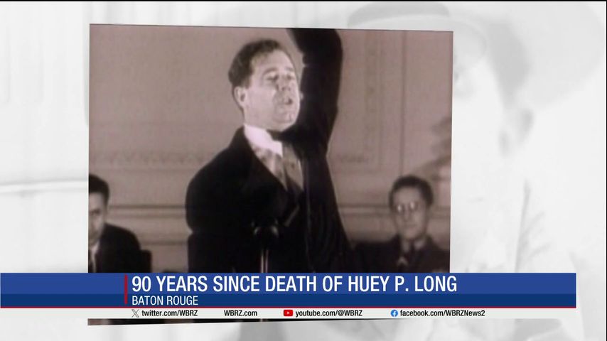 Huey P. Long died 90 years ago Wednesday