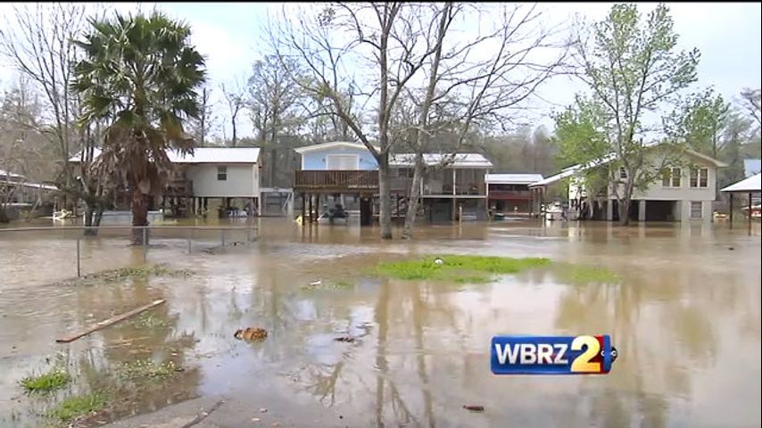 Amite River crests in French Settlement