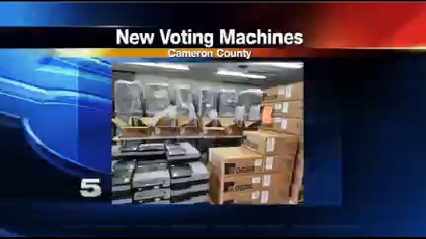 New Cameron Co. Voting Machines Undergoing Testing