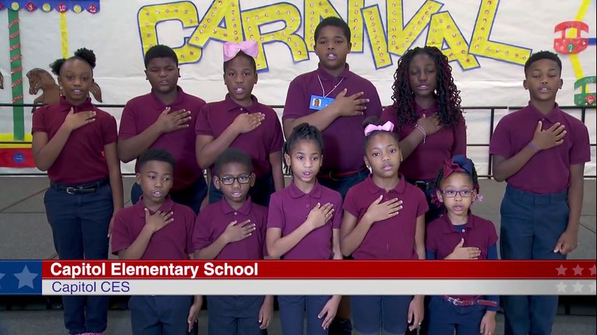 The Pledge of Allegiance: Capitol Elementary School - Capitol CES