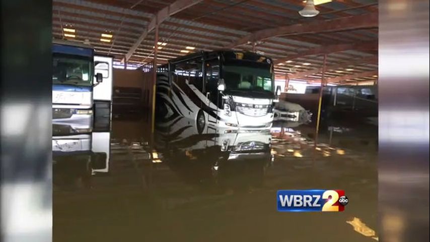 Flooding causes drop in RVs at LSU game