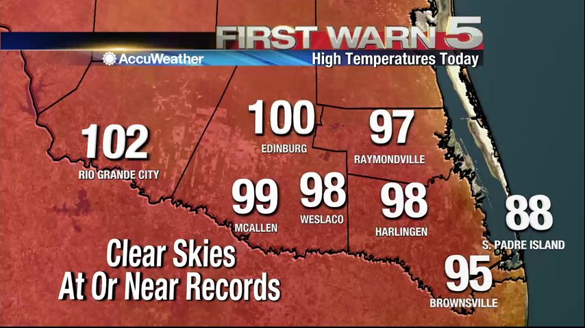 Sunday Weather Forecast at 9am