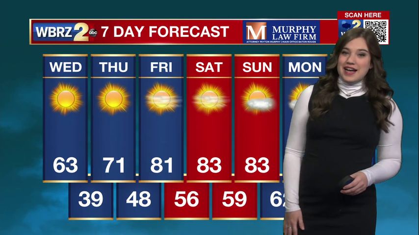 Wedenesday morning video forecast