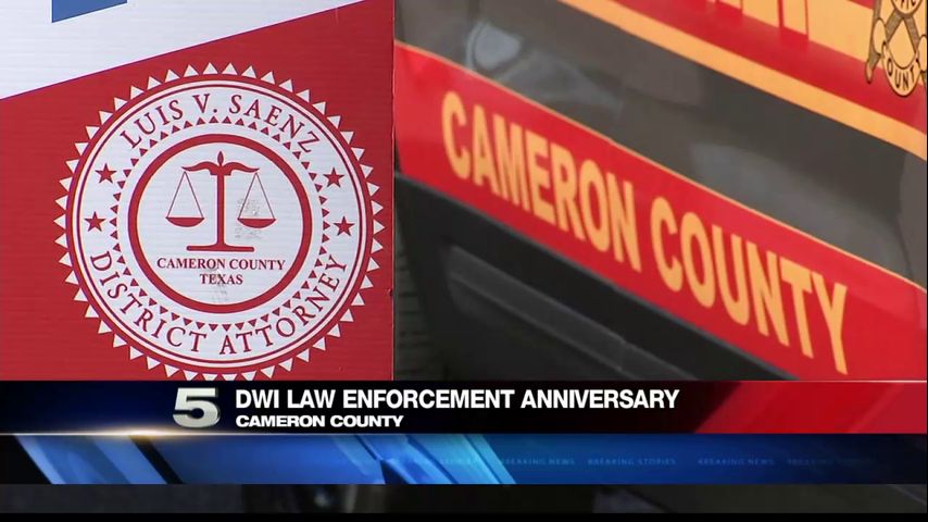 Cameron County touts success of 'No Refusal' DWI enforcement program