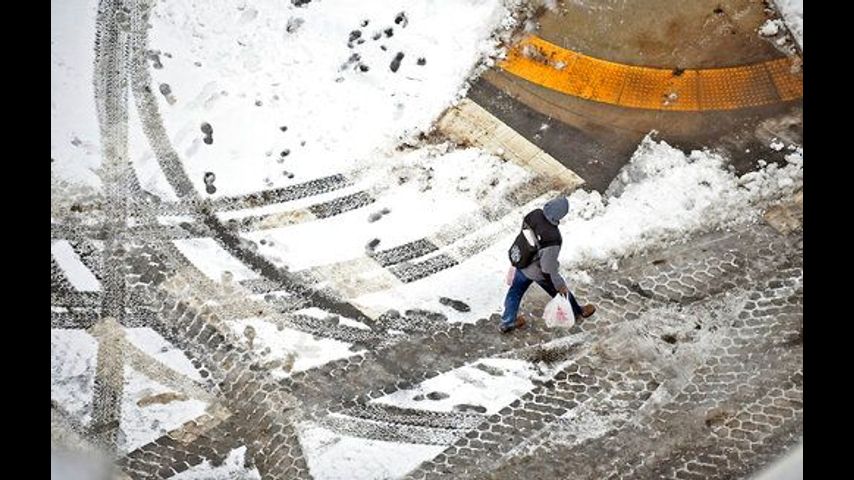 Frigid air, high winds cause dangerous travel conditions