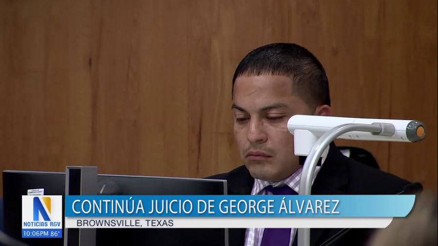 George Álvarez demuestra su enfado en la sala del tribunal en el tercer ...