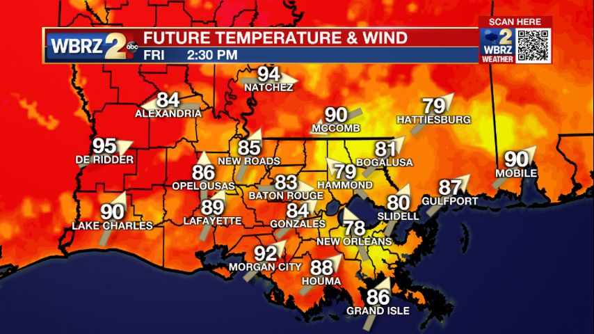 Friday AM Forecast: Conditions will clear through the rest of the day