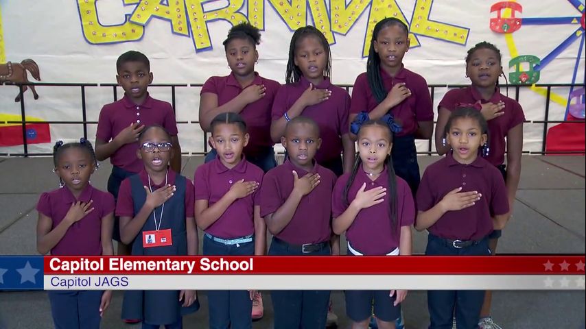 The Pledge of Allegiance: Capitol Elementary School - Capitol JAGS