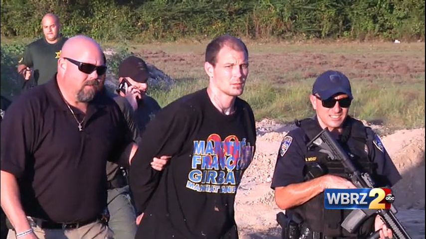 Escapees caught; One arrested feet from WBRZ camera