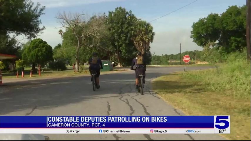 Cameron County Constable's Office brings back bike patrol