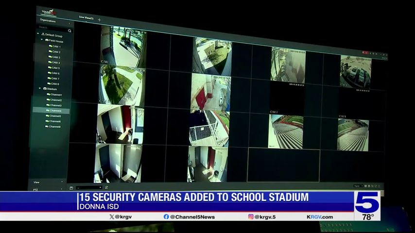 15 security cameras added at Donna ISD stadium