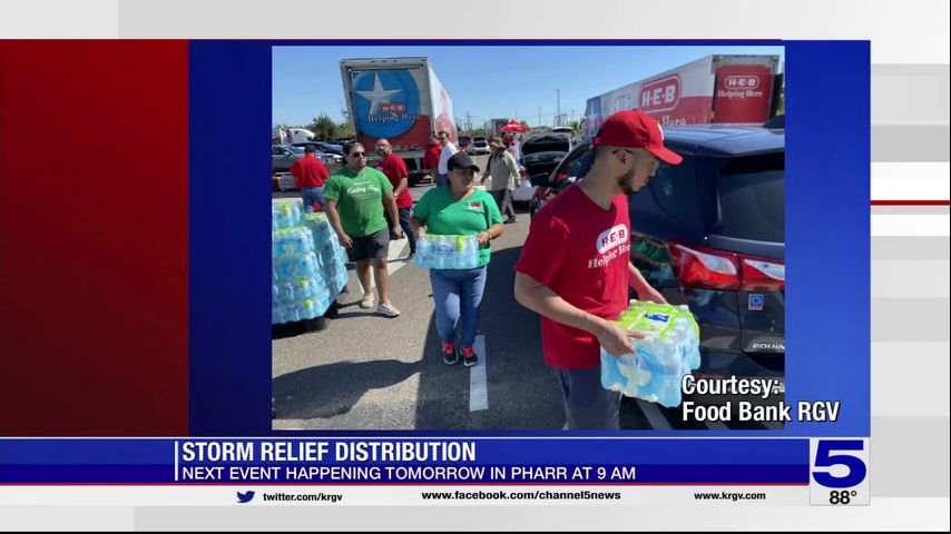 Food Bank RGV partnered with the city of Mission and HEB for storm ...