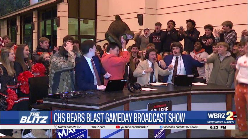 Catholic High hosts their own Gameday Bears broadcast