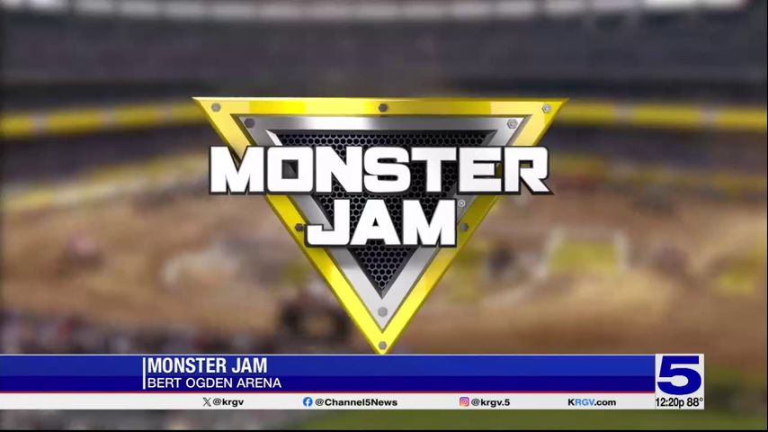 Monster Jam coming to the Bert Ogden Arena
