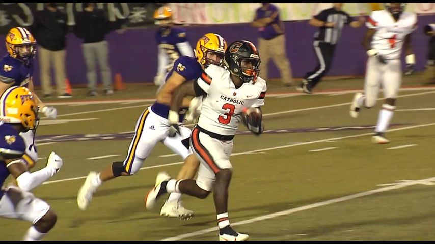 Catholic High Football wins Division I State Title 35-12