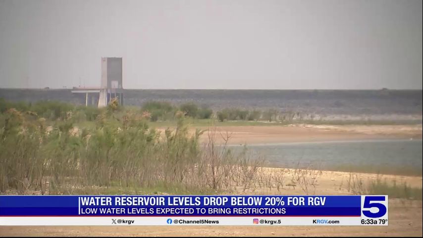 Rio Grande water reservoir levels drop, could trigger new water ...