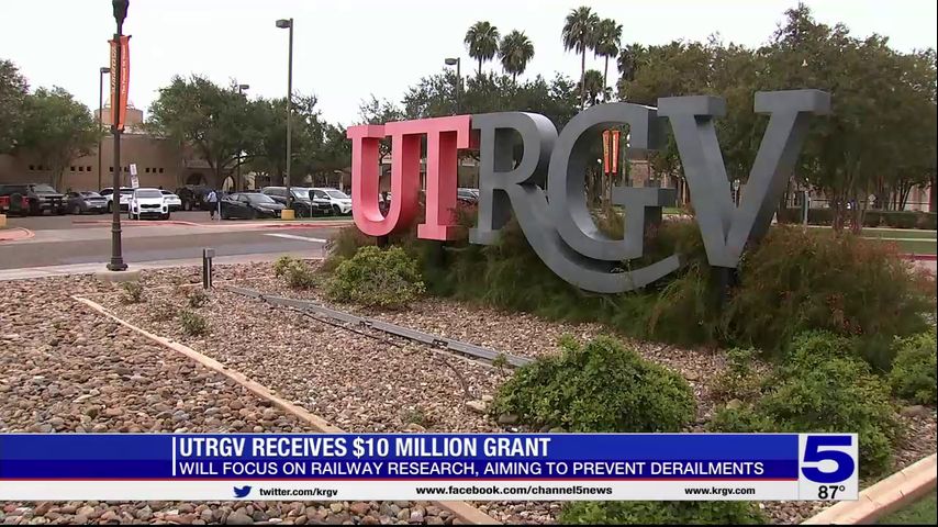 UTRGV receives railway safety grant