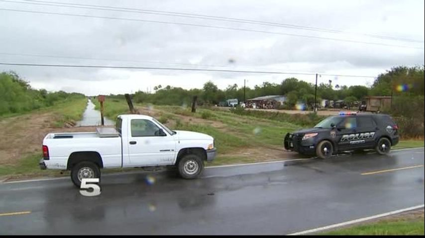 Investigators at Scene of 49-Year-Old Elsa Woman's Murder