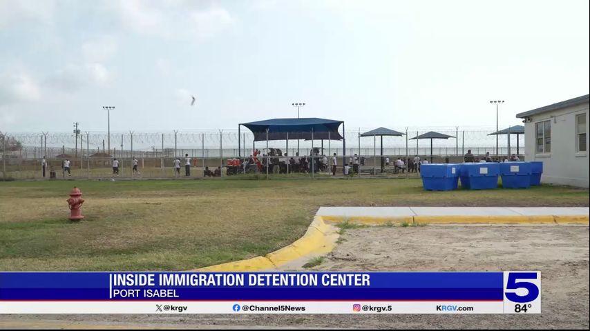 Inside look at Port Isabel Detention Center that processes migrants