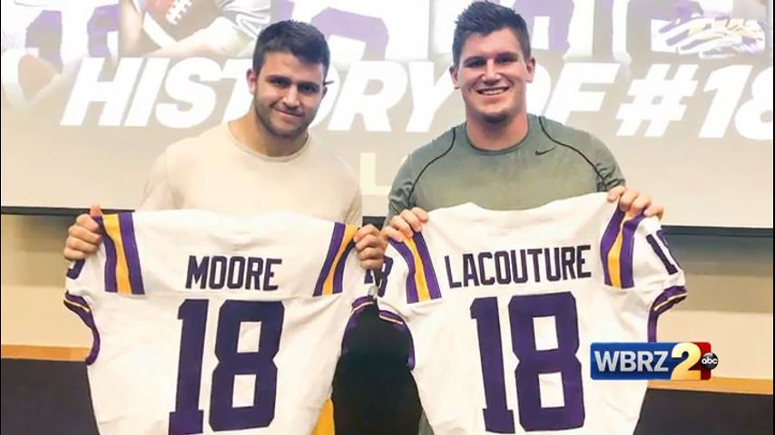 JD Moore earns No. 18 jersey at LSU