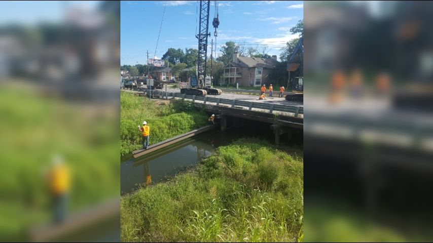 DOTD: Nicholson Drive bridge to reopen in five weeks