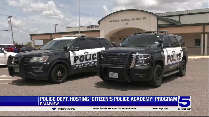 Palmview Police Department hosting Citizen's Police Academy program