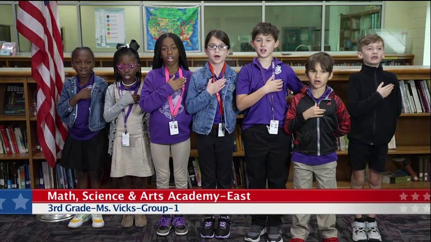The Pledge of Allegiance - Math, Science, and Arts Academy East - 3rd ...