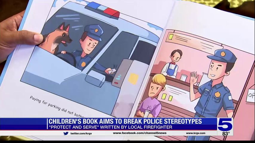 Pharr firefighter's children's book aims to break police stereotypes
