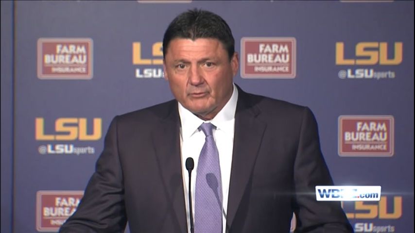 LSU's Ed Orgeron introduces new assistant coaches
